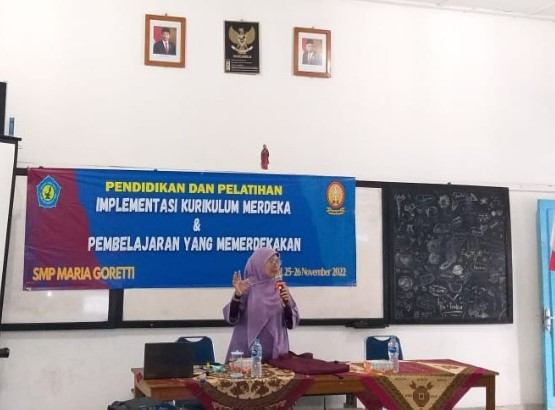 Hal Ini Yang Terjadi Pada Hari Guru di SMP Maria Goretti - YtkNews