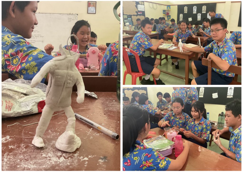 Kreativitas Tanpa Batas, Siswa SMP Santa Maria Sulap Clay Jadi Karya ...