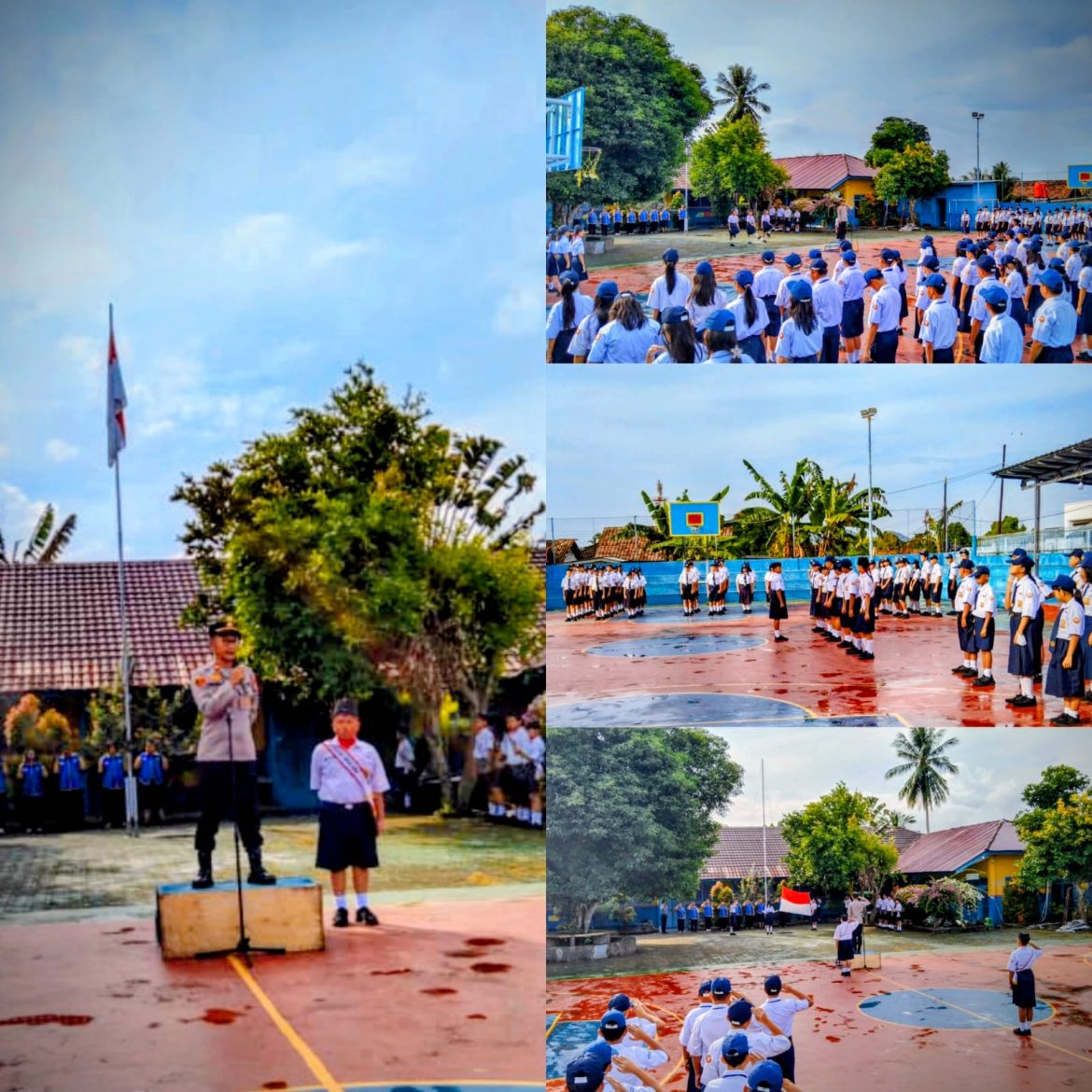 Upacara di SMP Maria Goretti Kali Ini Berbeda, Ada Pesan Khusus dari ...